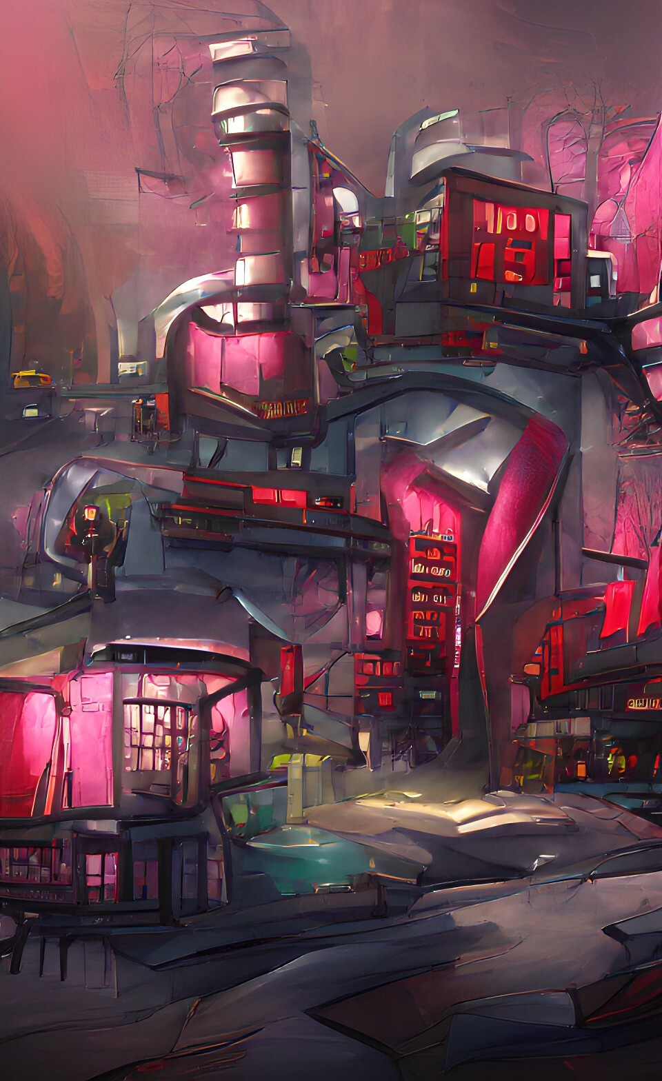 ArtStation - Mega factory 700 image background pack | Artworks