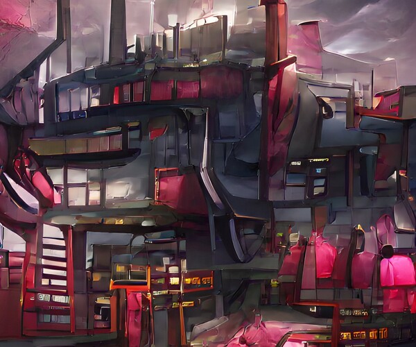 ArtStation - Mega factory 700 image background pack | Artworks