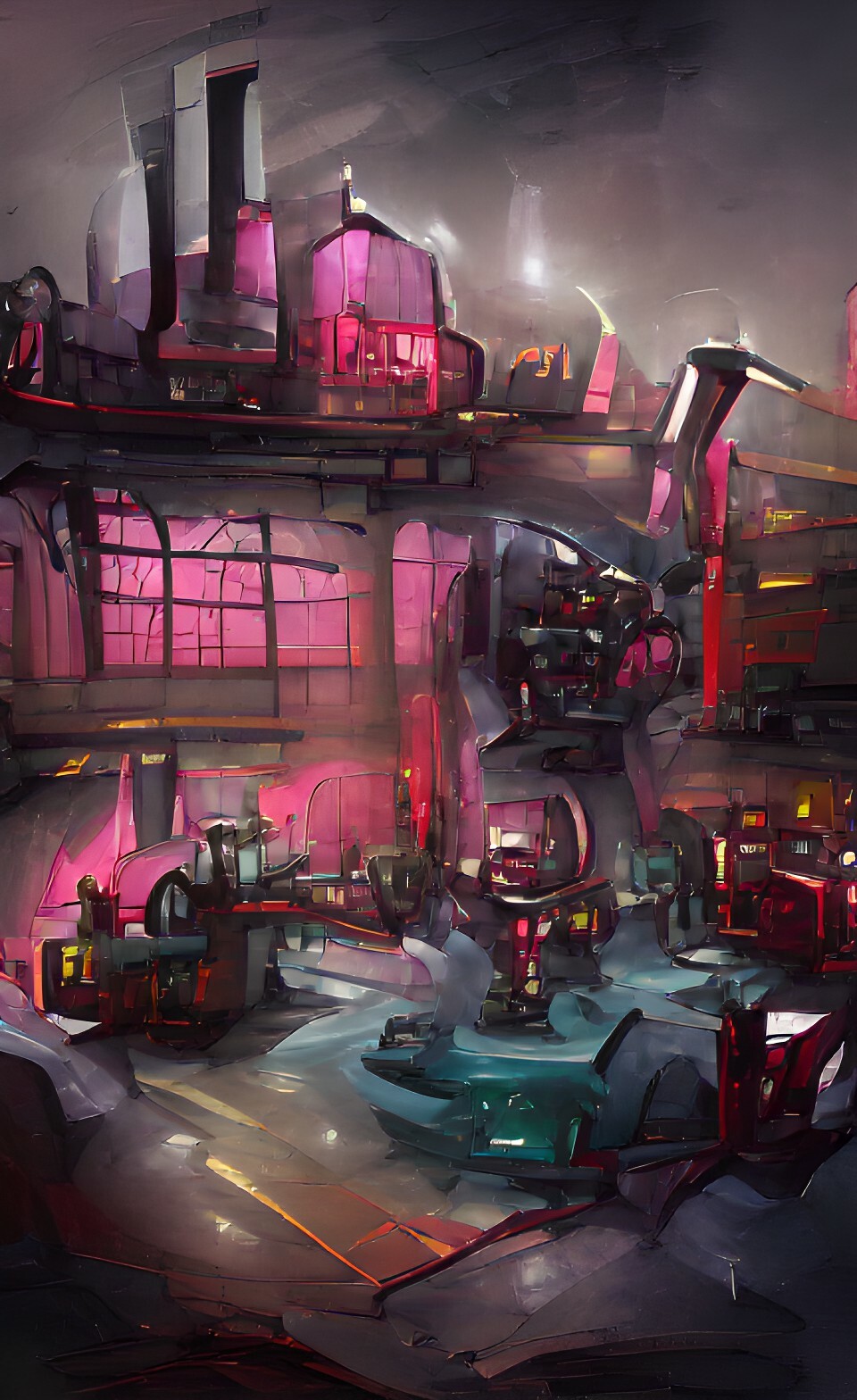 ArtStation - Mega factory 700 image background pack | Artworks