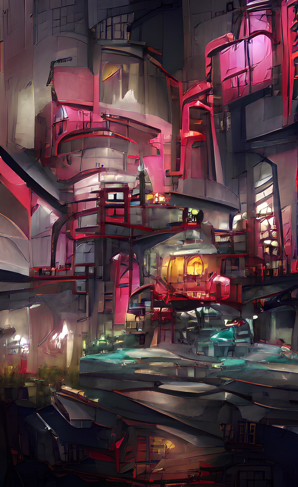 ArtStation - Mega factory 700 image background pack | Artworks