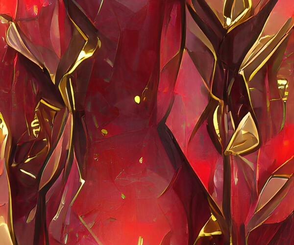 ArtStation - GemStone Arcana Stylized Gold Paradise 500 image pack ...