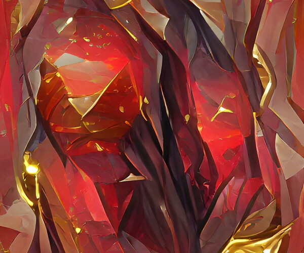 ArtStation - GemStone Arcana Stylized Gold Paradise 500 image pack ...