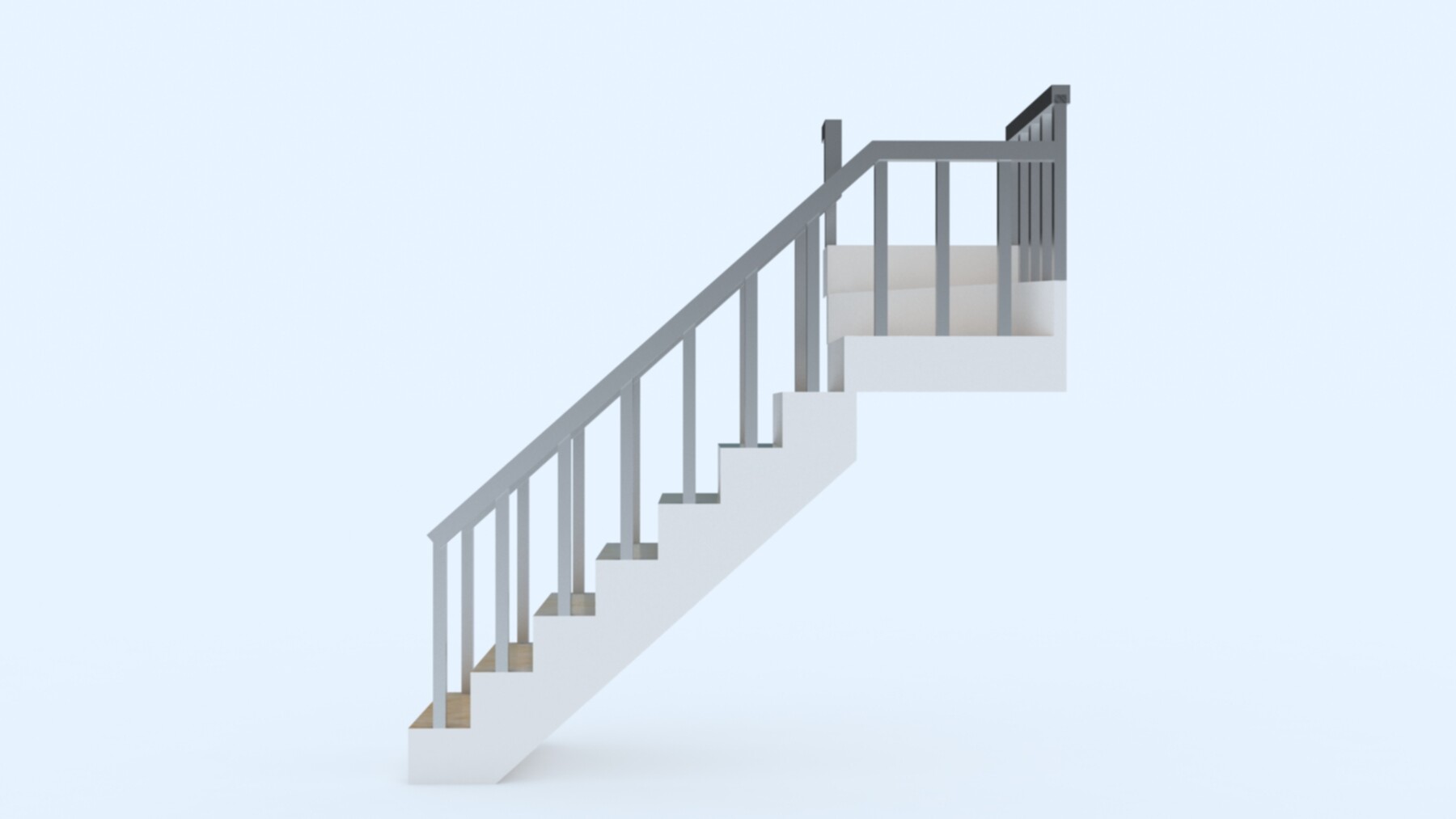 ArtStation - Stairs L Shape | Resources