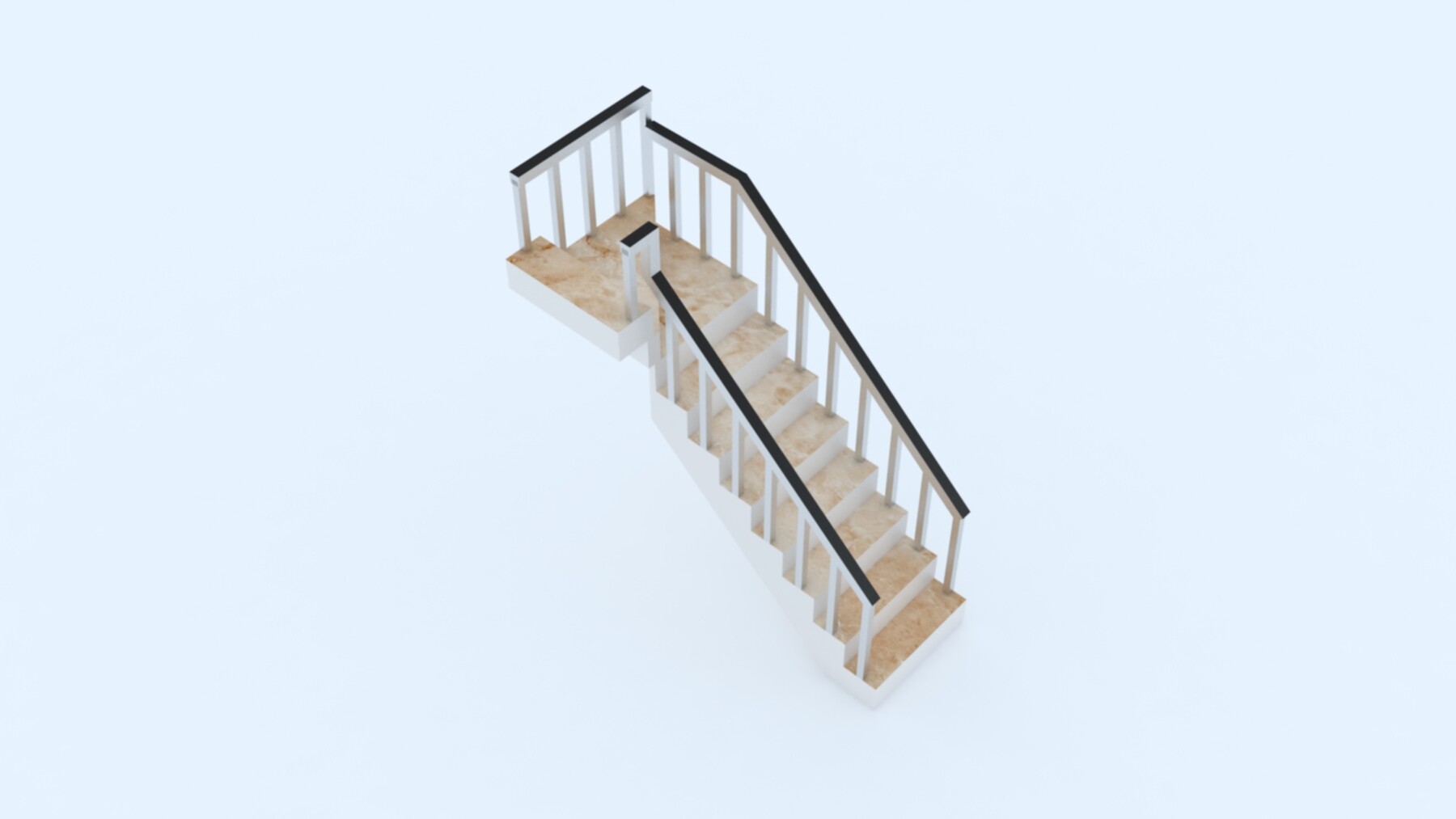 ArtStation - Stairs L Shape | Resources