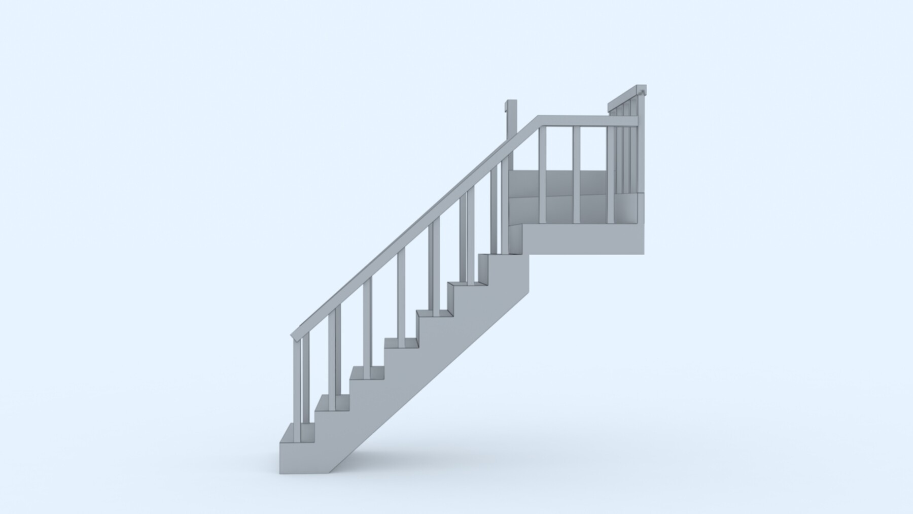ArtStation - Stairs L Shape | Resources