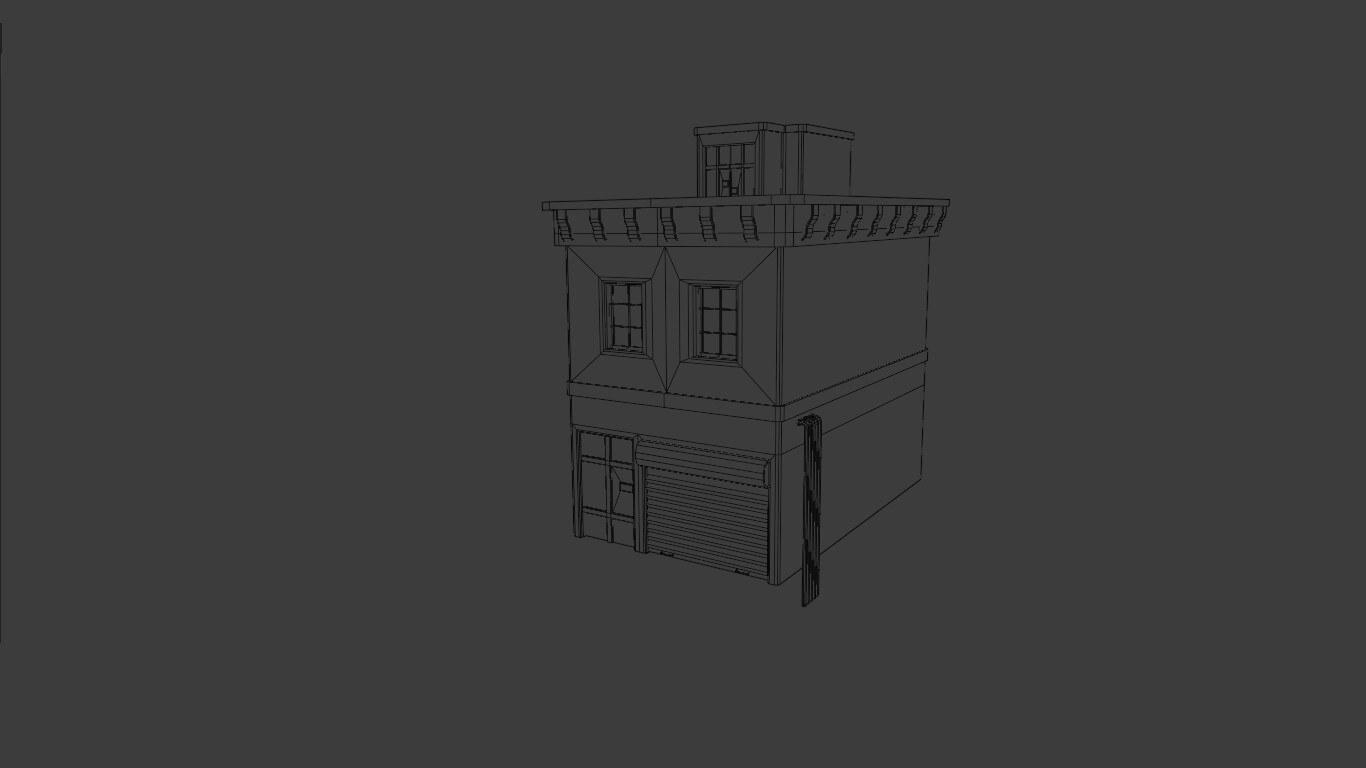 ArtStation - HOUSE GAME READY 3D MODEL | Game Assets