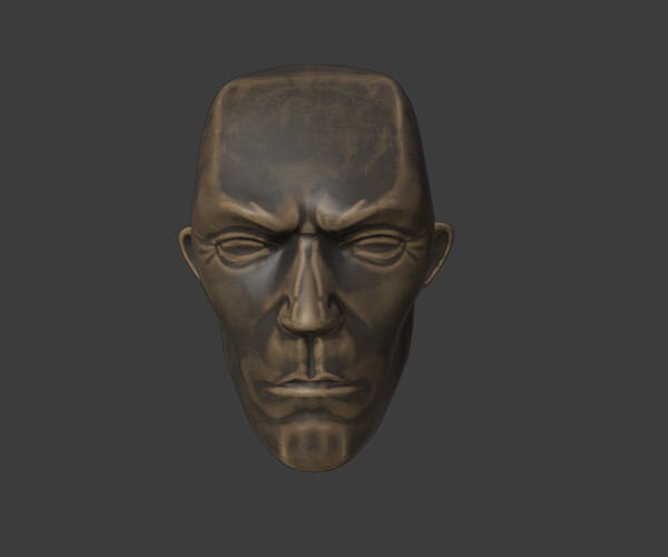 ArtStation - HUMAN FACE GAME READY 3D MODEL | Resources