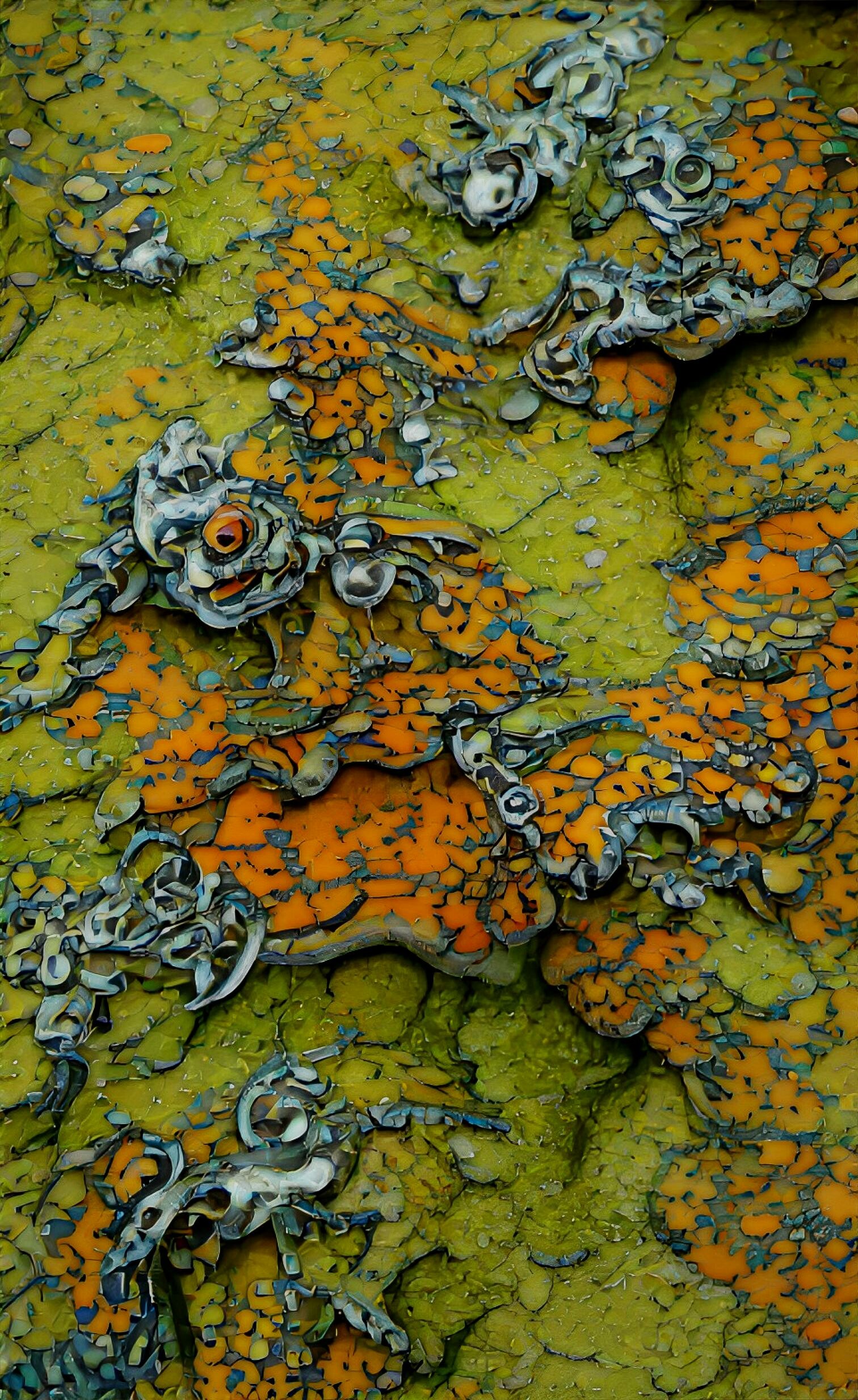 ArtStation - Ground Lichen ultra detail Texture pack 3500 jpg Random ...