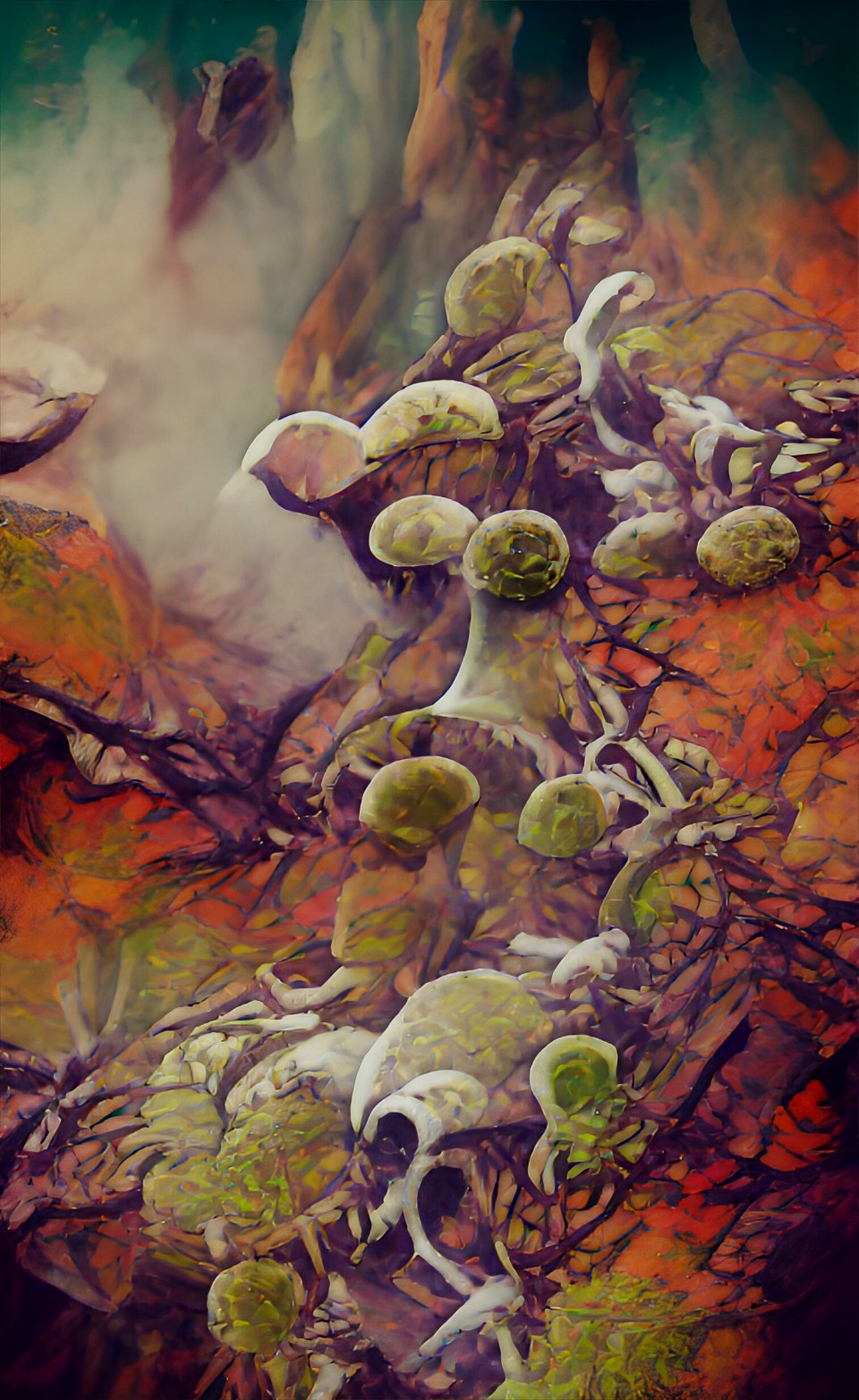 ArtStation - Ground Lichen ultra detail Texture pack 3500 jpg Random ...