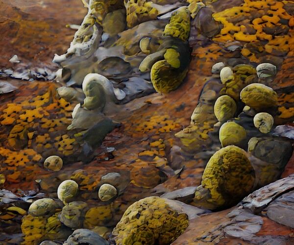 ArtStation - Ground Lichen ultra detail Texture pack 3500 jpg Random ...