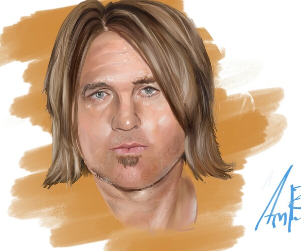 ArtStation - Billy Ray Cyrus artwork | Artworks