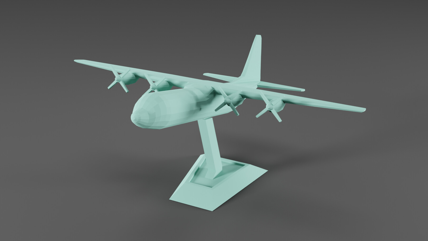 ArtStation - C-130 Plane 3D print model | Resources