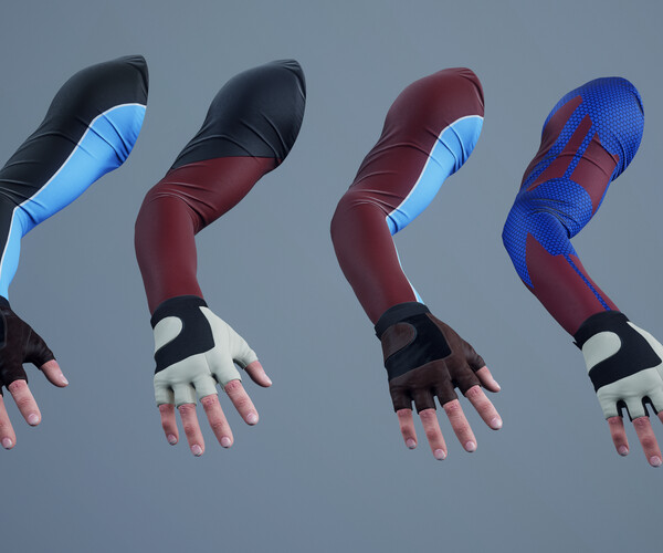 ArtStation - FPS First Person Arms - 02 | Game Assets