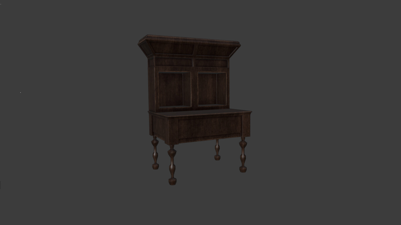 ArtStation - OLD FURNITURE GAME READY 3D MODEL | Game Assets