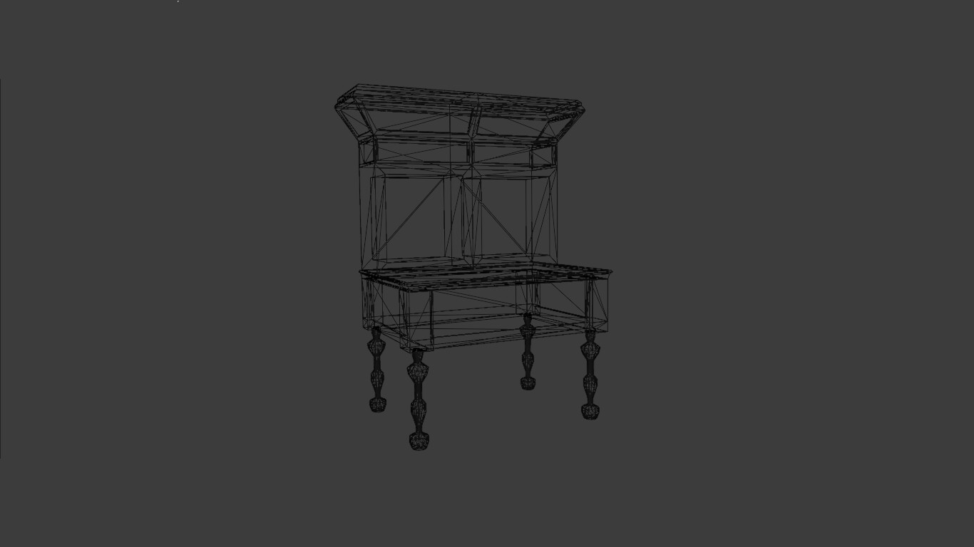 ArtStation - OLD FURNITURE GAME READY 3D MODEL | Game Assets