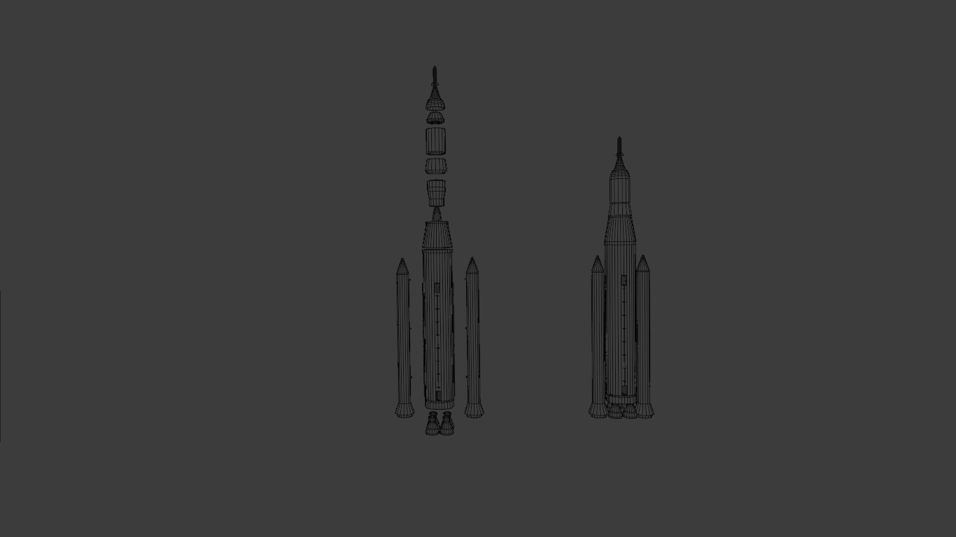 ArtStation - ROCKET GAME READY 3D MODEL | Game Assets