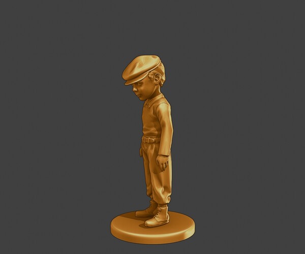 ArtStation - ww2 Casual Little Boy CLB1 001 | Resources