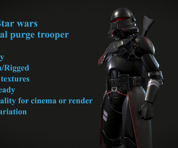 ArtStation - Imperial Purge Trooper | Resources