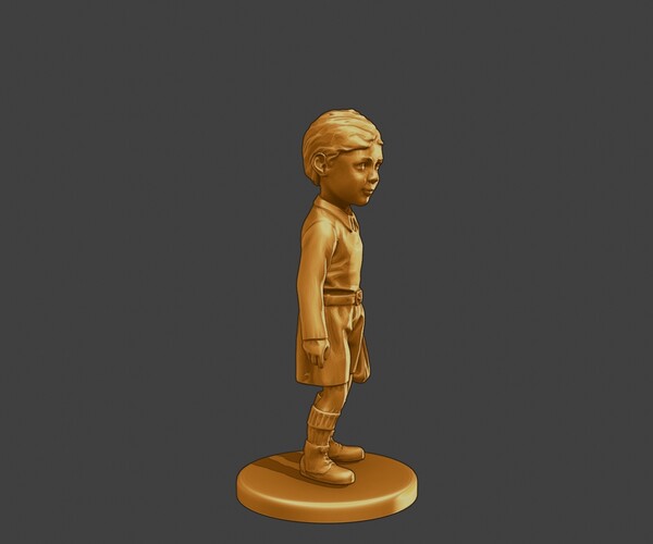 ArtStation - ww2 Casual Little Boy CLB1 003 | Resources