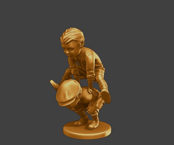 ArtStation - ww2 Casual Little Boy CLB1 0056 | Resources