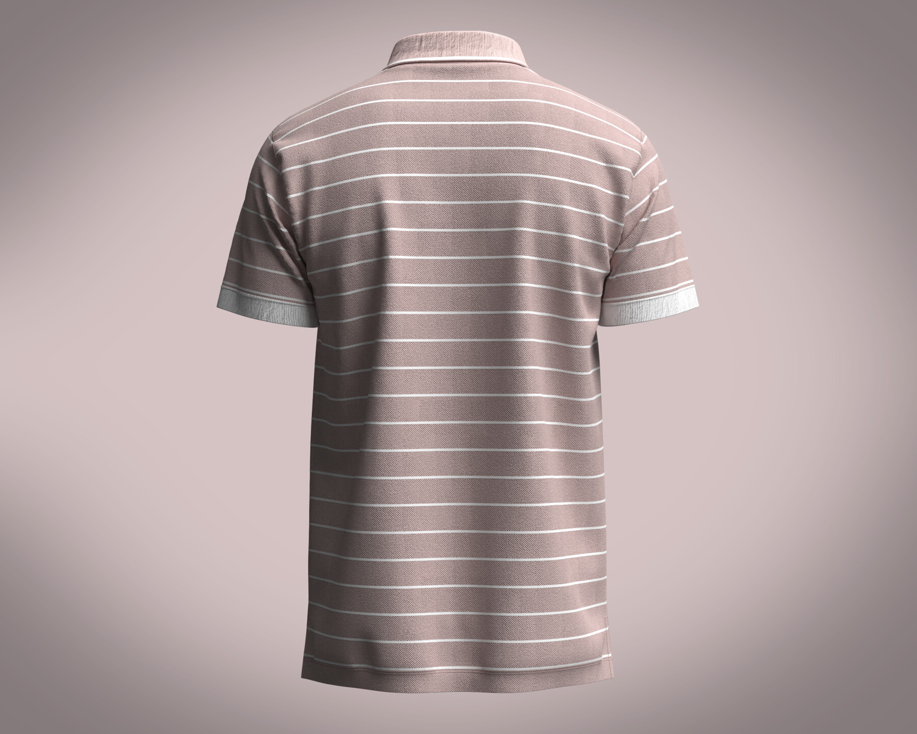 ArtStation - Men's Stripe Polo | Resources