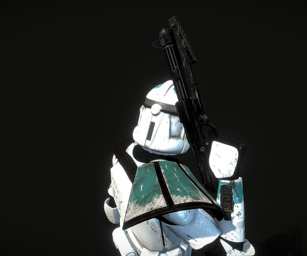 ArtStation - Clone Captain Howzer | Resources