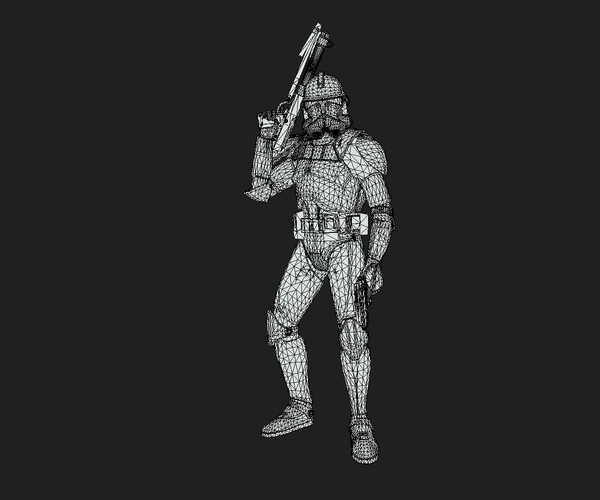 ArtStation - Clone Captain Howzer | Resources