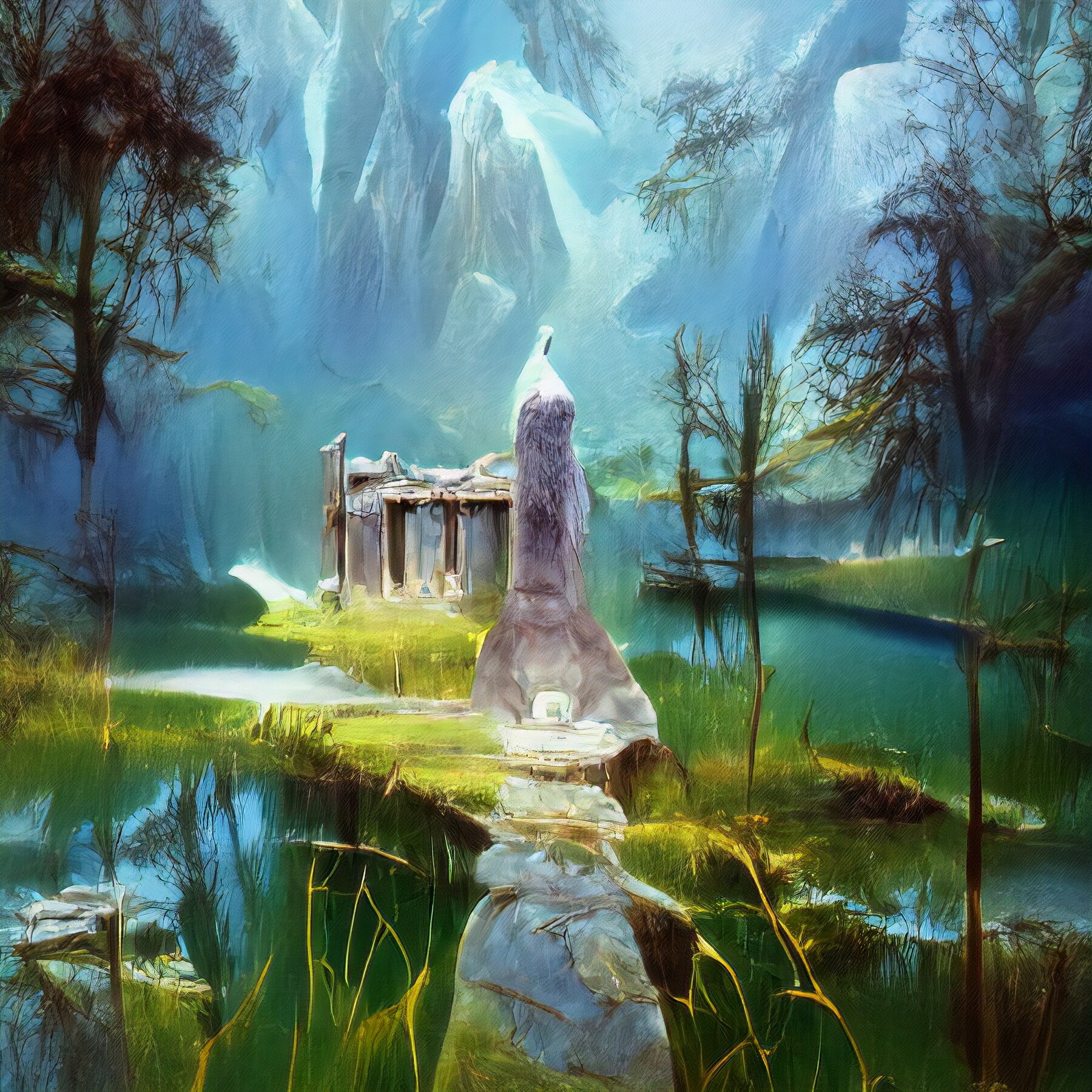 ArtStation - Land of Crystal | Artworks