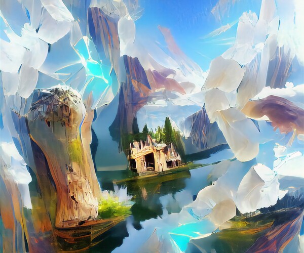 ArtStation - Land of Crystal | Artworks