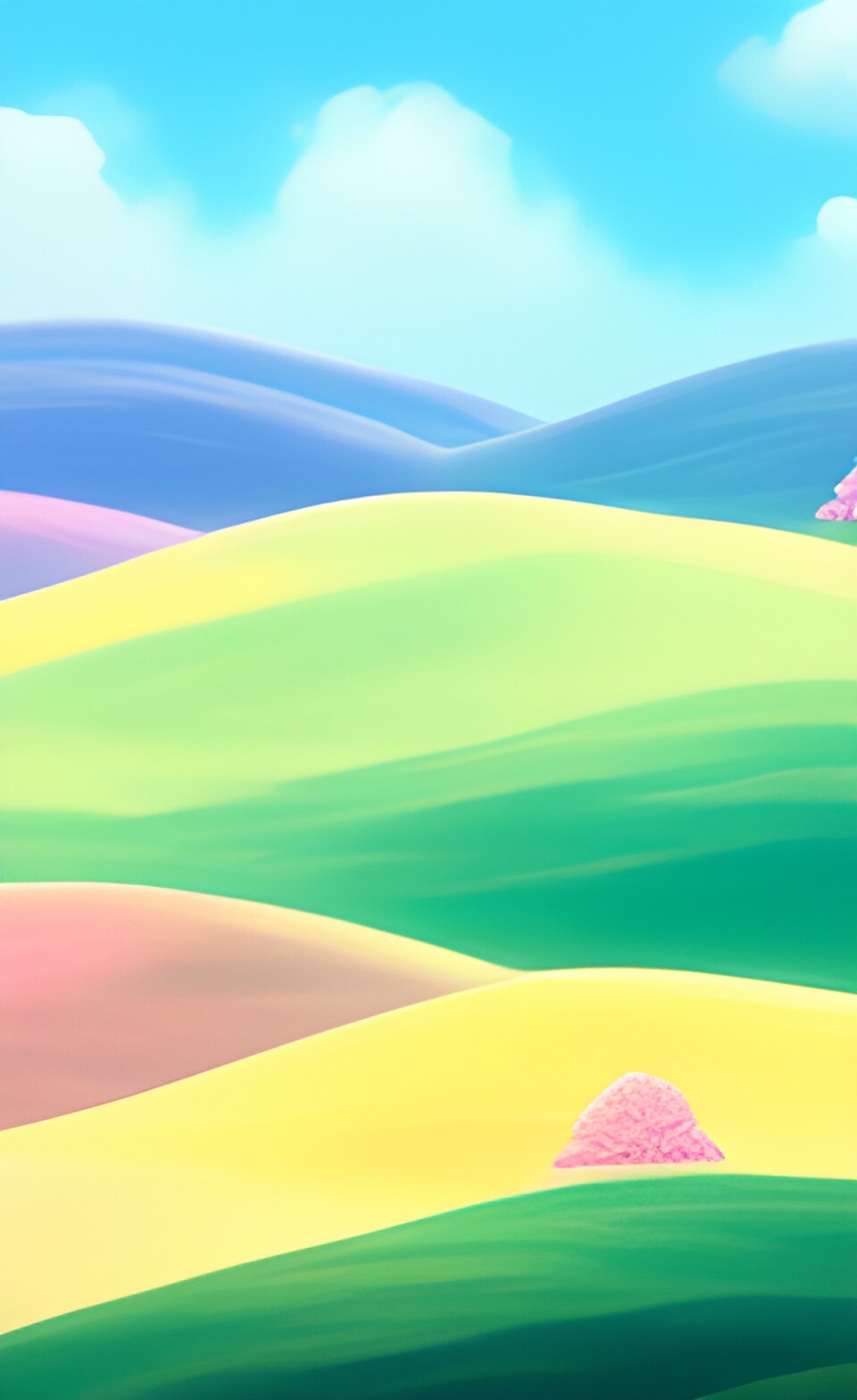 ArtStation - Valley hill dreamscapes Pastel Background 1000 image pack ...