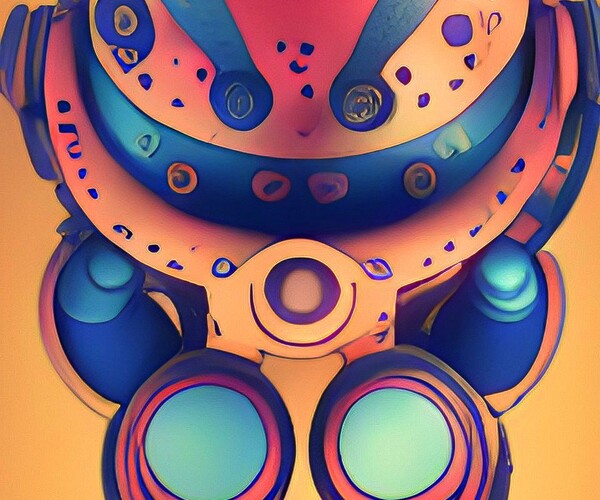 ArtStation - robot toy digital illustration Collection E=mc2 1000 image ...