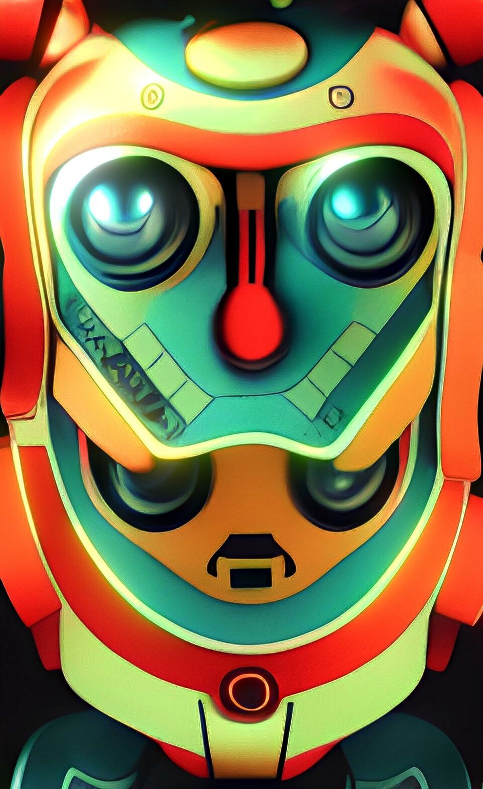 ArtStation - robot toy digital illustration Collection E=mc2 1000 image ...