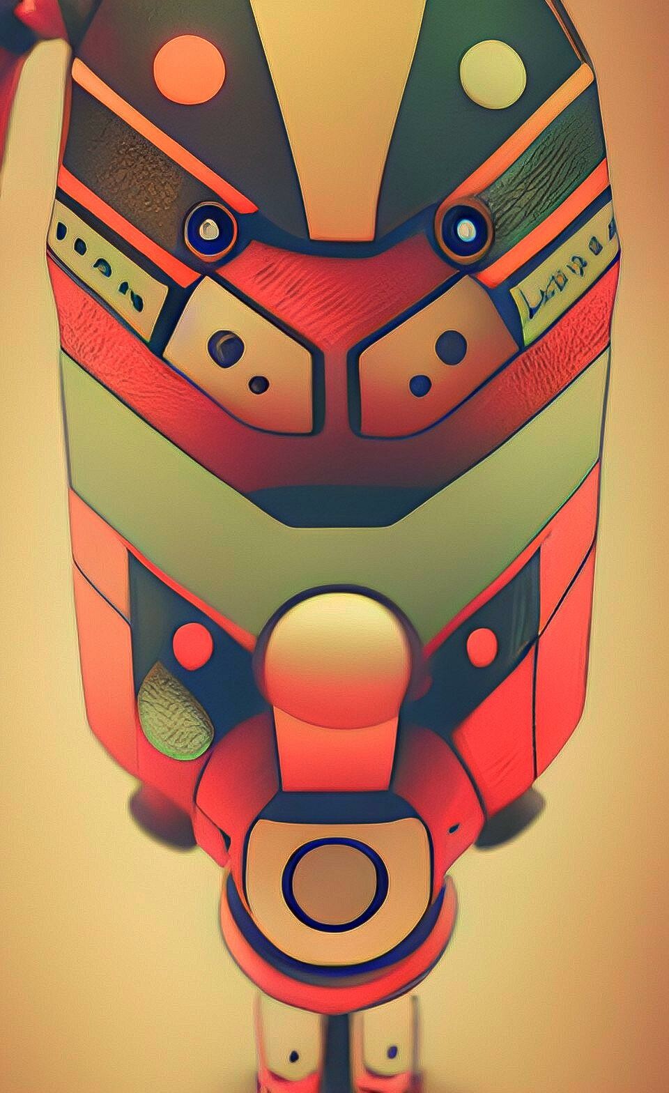 ArtStation - robot toy digital illustration Collection E=mc2 1000 image ...