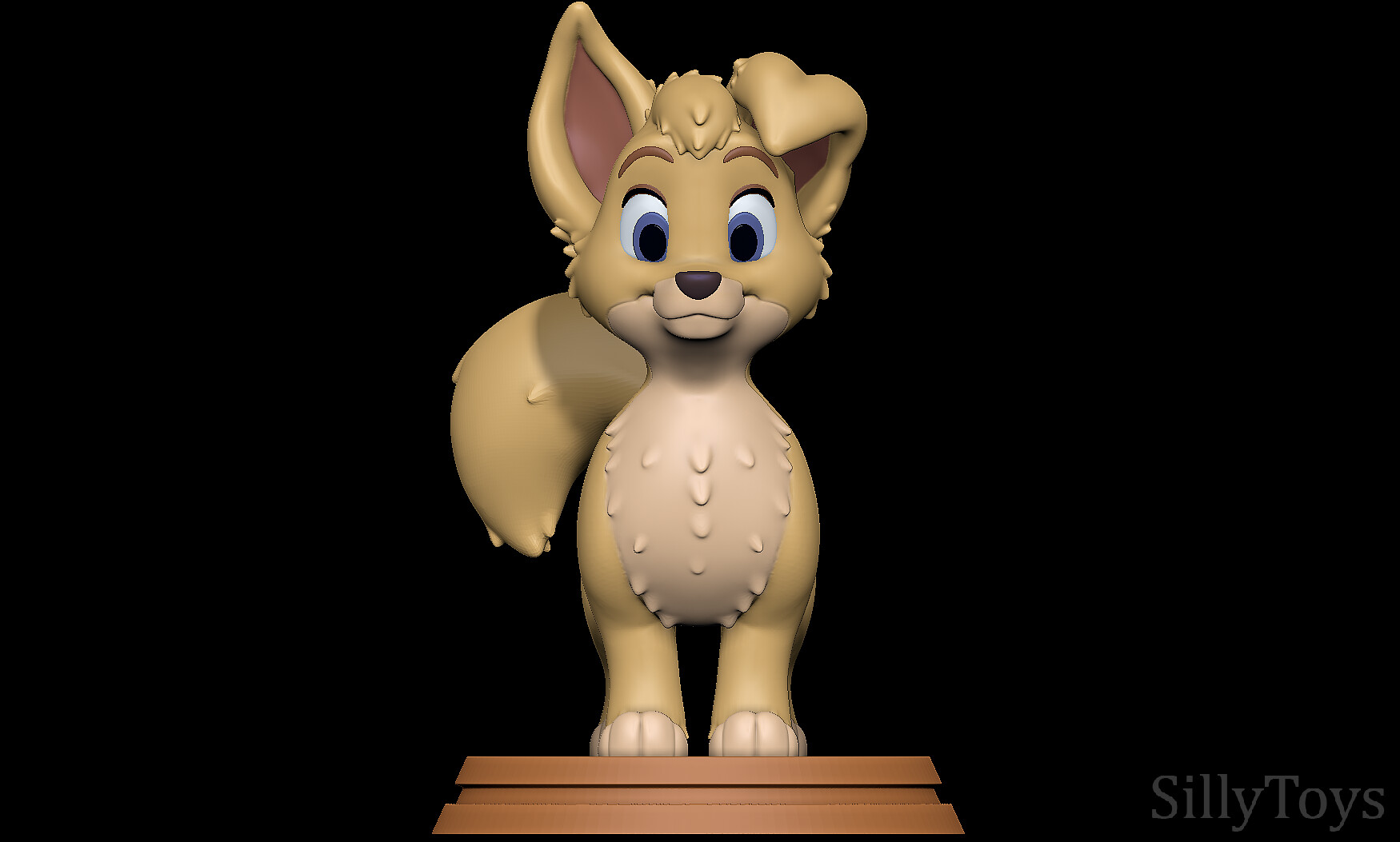 ArtStation - Angel - Lady and the Tramp 2 3D print model | Resources