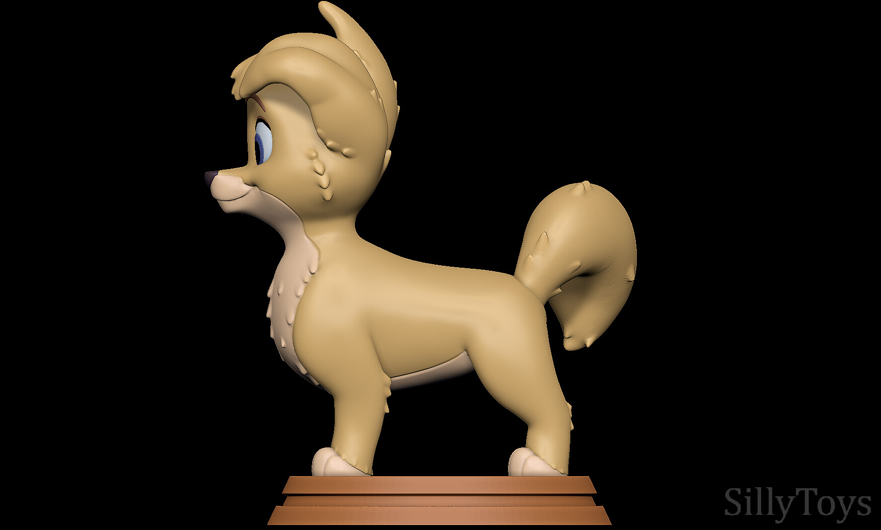 ArtStation - Angel - Lady and the Tramp 2 3D print model | Resources