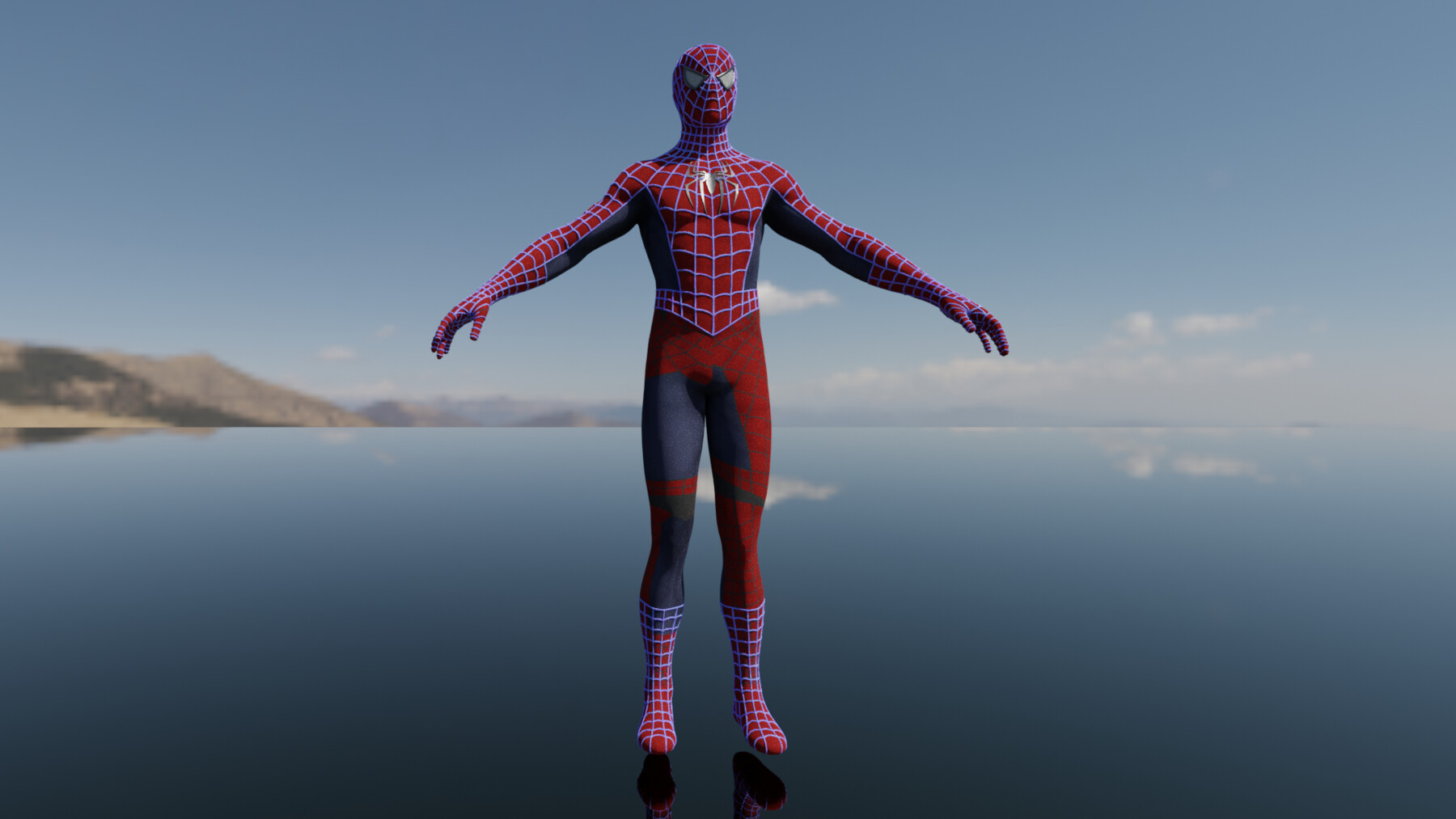 B.R.W. Productions - SPIDER MAN GAME READY 3D MODEL
