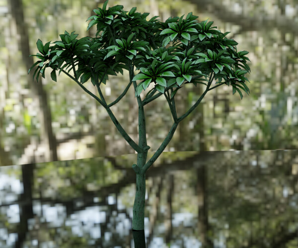 ArtStation - TREE GAME READY 3D MODEL | Game Assets