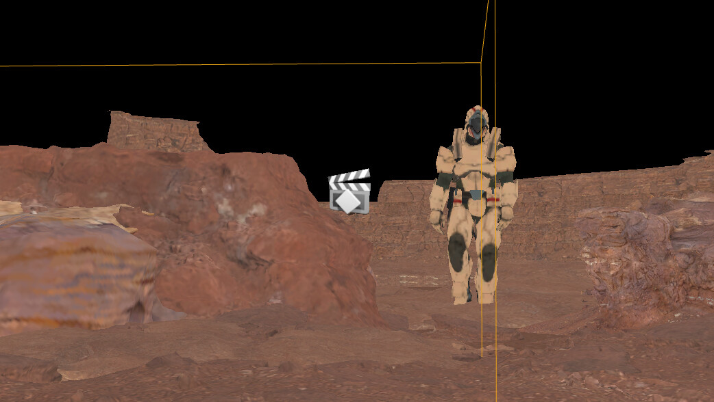 ArtStation - Cinematic Mars Scene animated 3D model | Game Assets