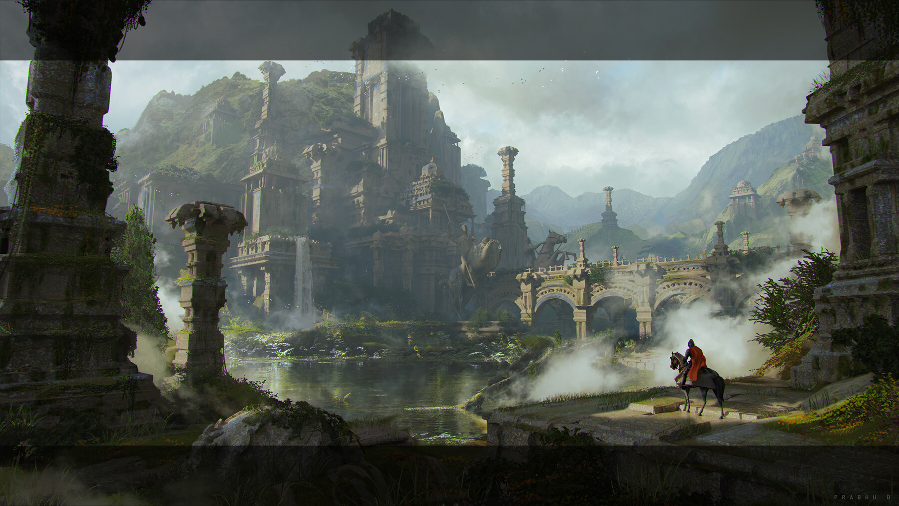 ArtStation - Indian Temple - Kitbash Set | Game Assets