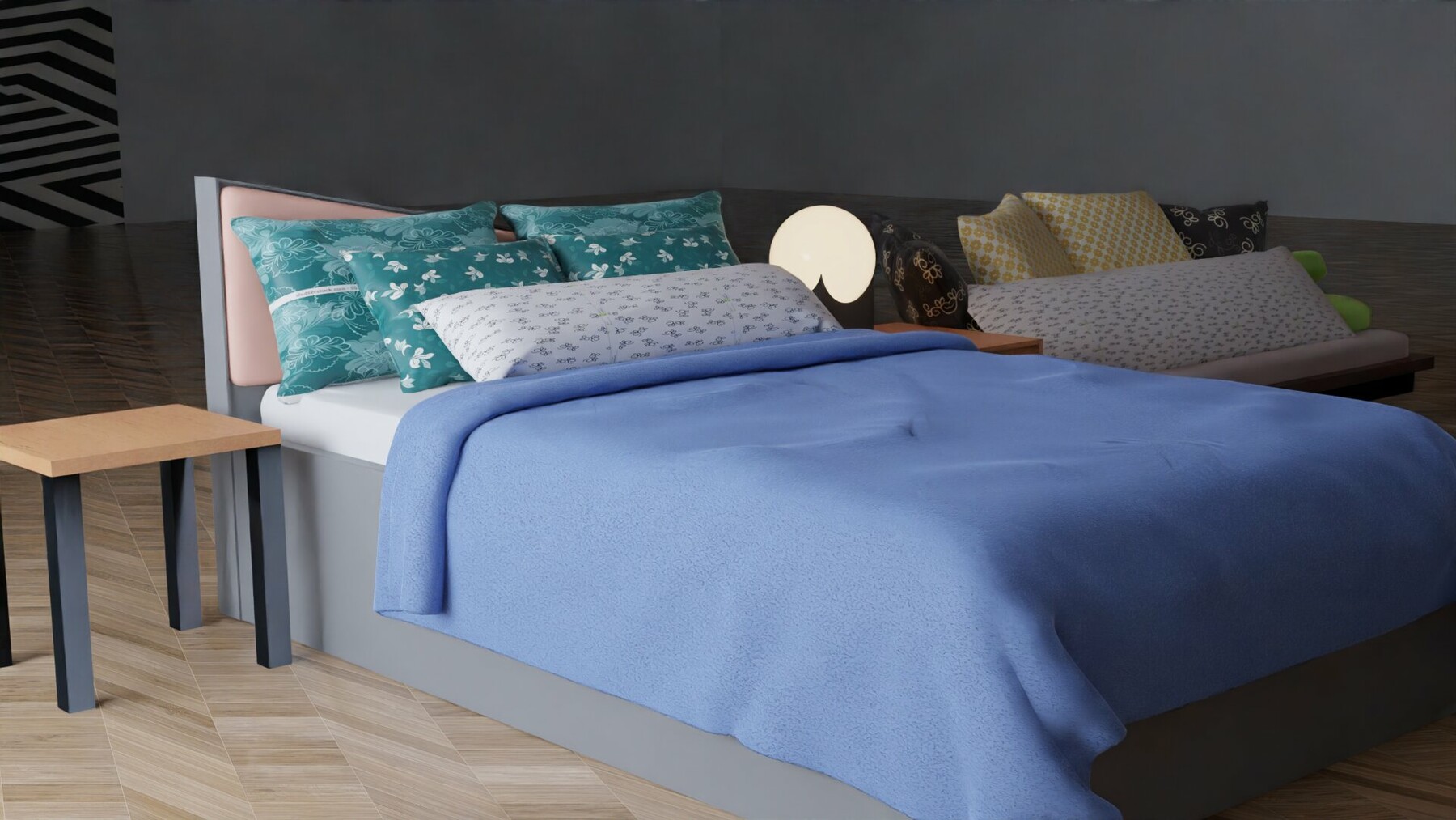 ArtStation - bed+table | Resources