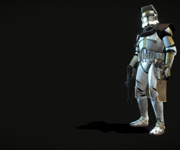 ArtStation - Clone Trooper Phase 2 327th star corps | Resources