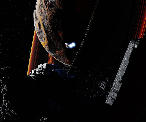 ArtStation - Dystopian Planet for Blender Cycles || Planet Creator ...
