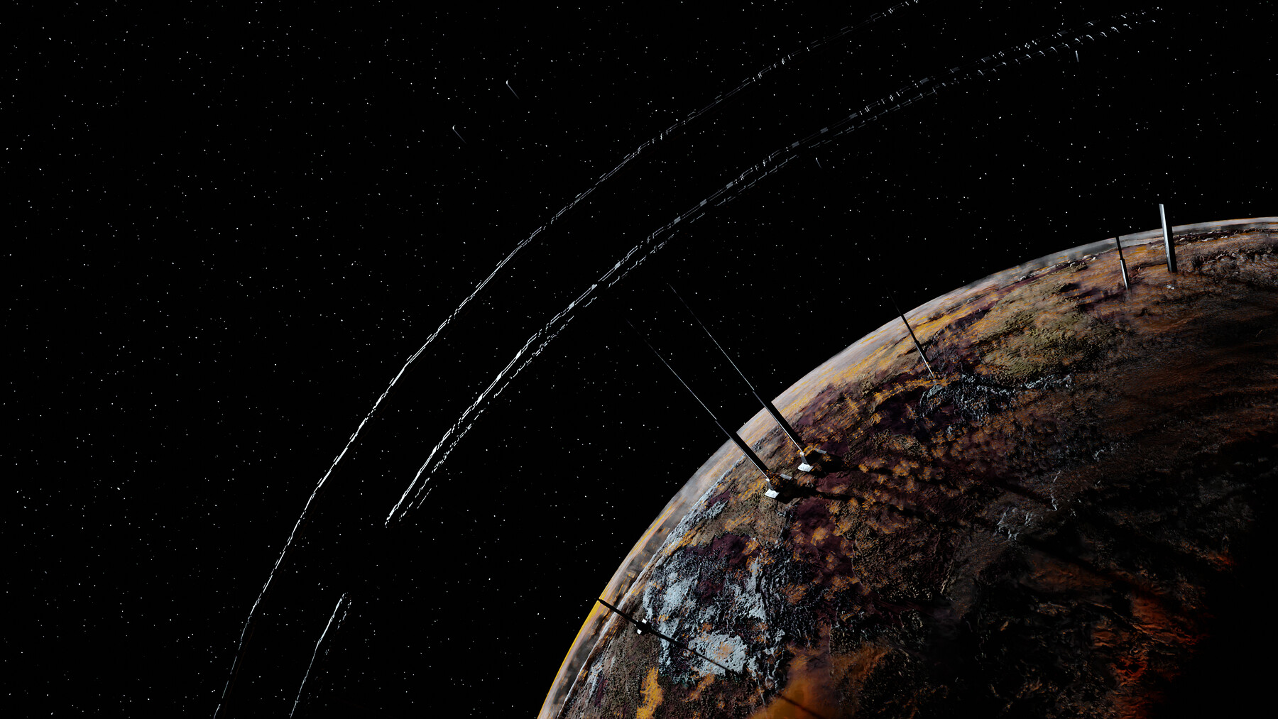 ArtStation - Dystopian Planet for Blender Cycles || Planet Creator ...