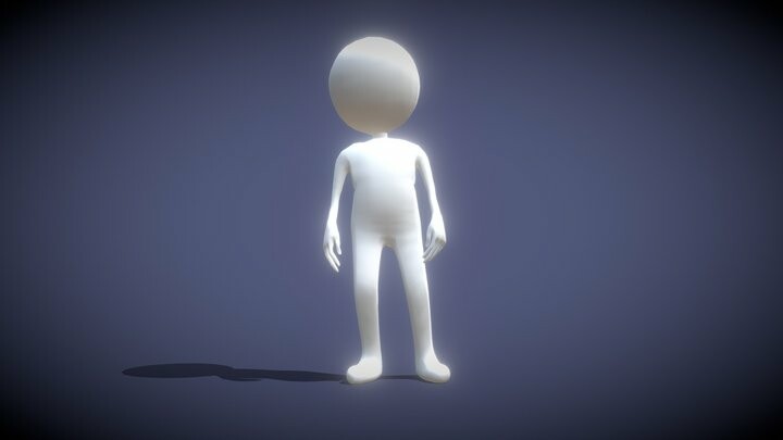 Easy Game Studio - 3D Model - Stickman