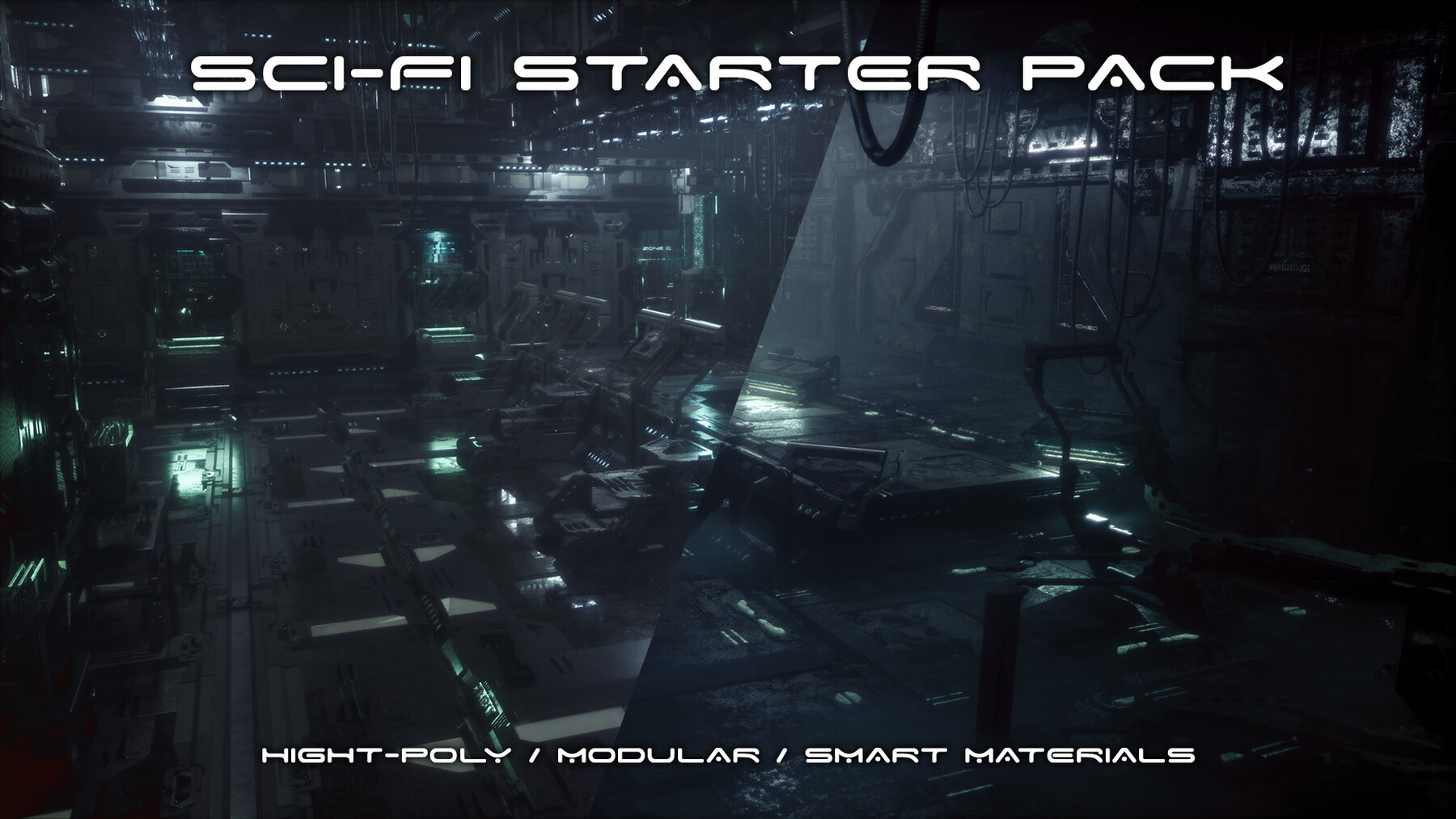 ArtStation - Sci-Fi Starter Pack - Kit Bash | Resources