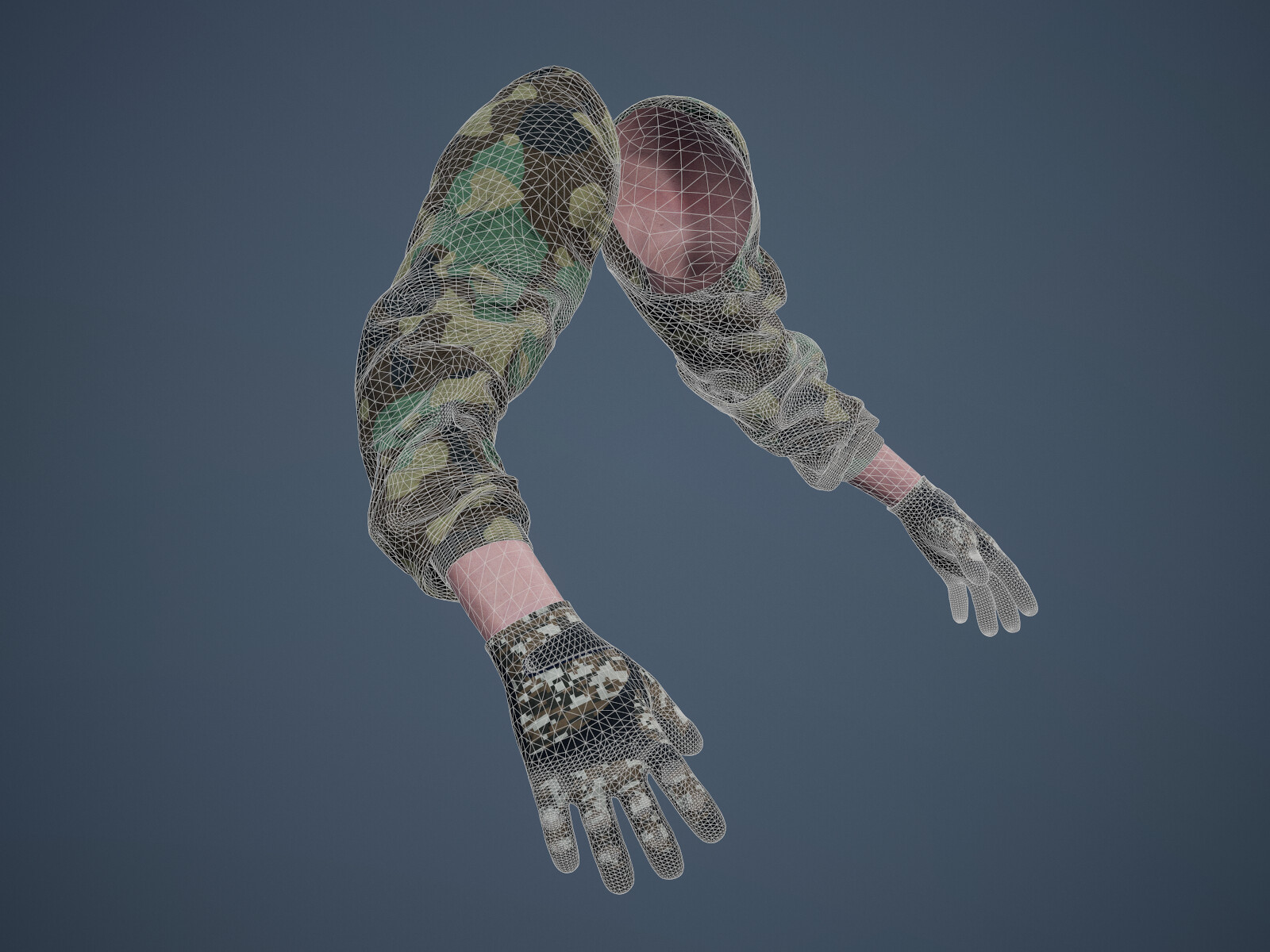 ArtStation - FPS First Person Arms - 03 | Game Assets