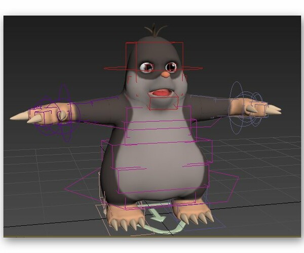 ArtStation - cartoon mole | Game Assets