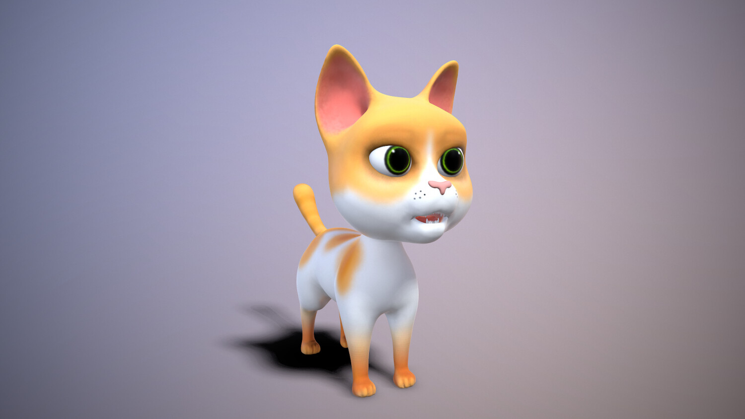 ArtStation - cartoon cat | Game Assets