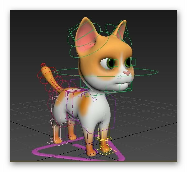 ArtStation - cartoon cat | Game Assets
