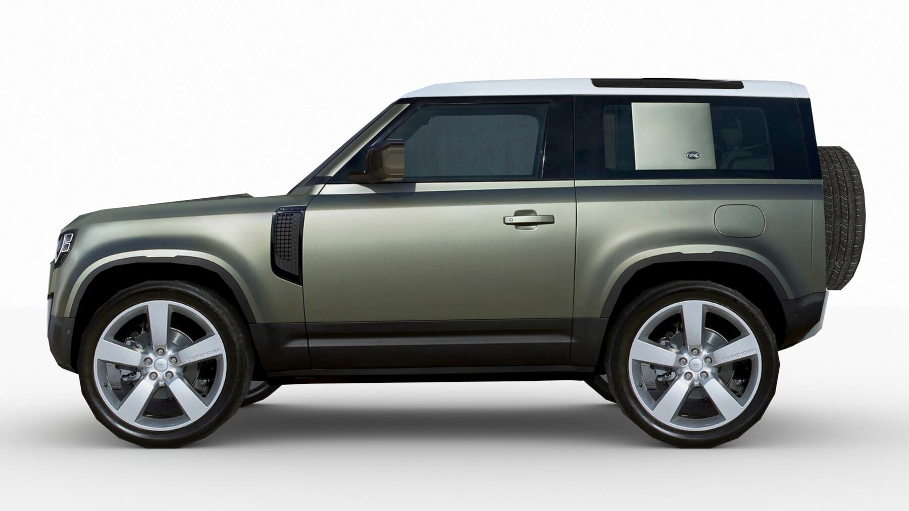 ArtStation - Land Rover Defender 90 2020 | Game Assets